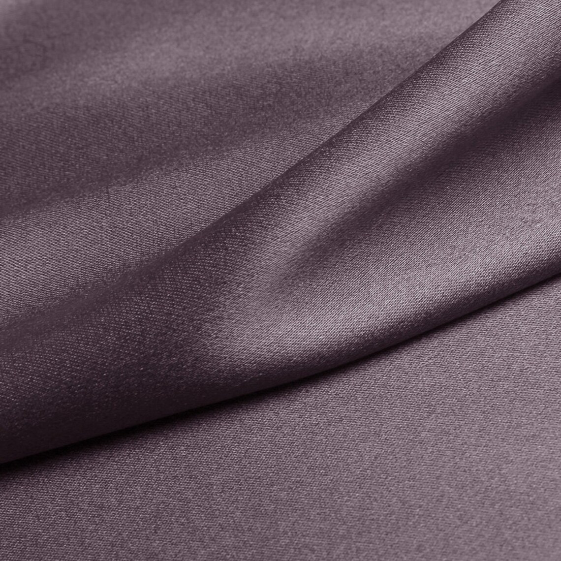 Pure Color Silk Mud Purple Charmeuse Fabric-100% Pure Cotton - Etsy