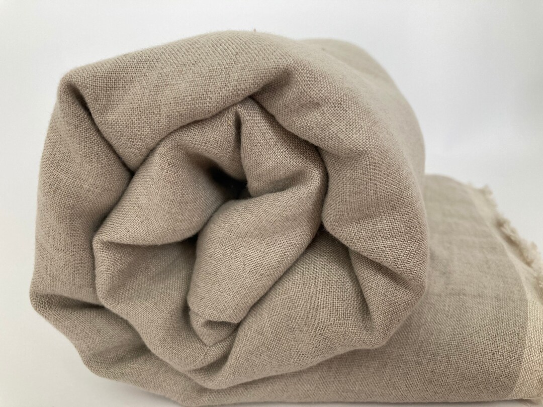 Natural Color Linen Fabric for Clothes Grey Linen Fabric - Etsy