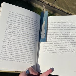 Original Cyanotype Wooden Bookmarks - Etsy
