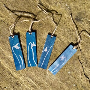 Original Cyanotype Wooden Bookmarks - Etsy