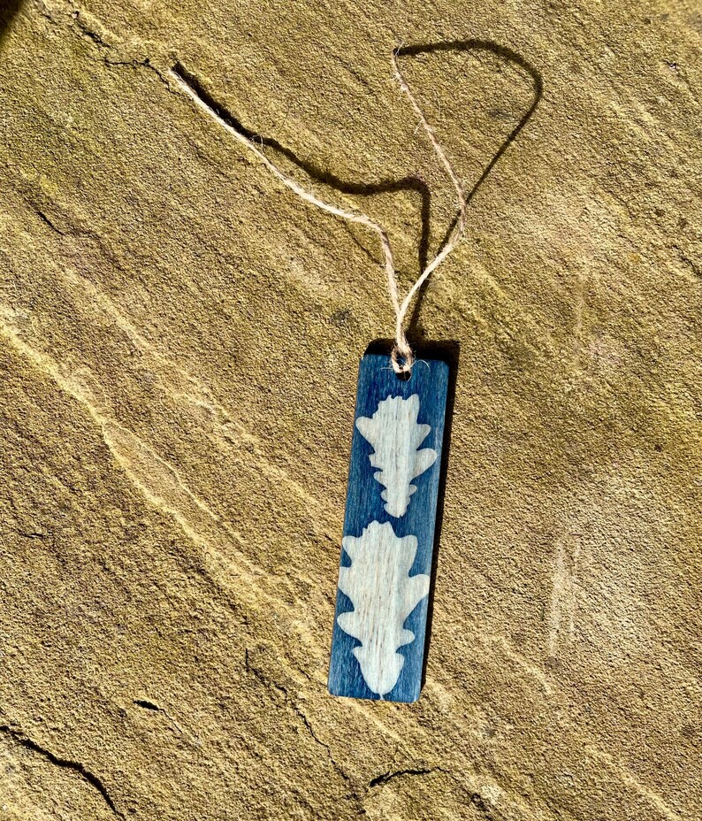 Original Cyanotype Wooden Bookmarks - Etsy