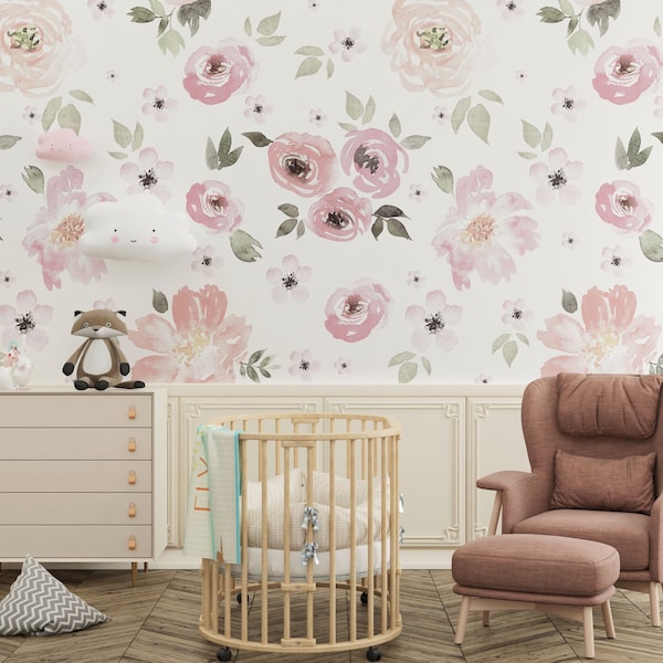 Pink Wallpaper - Etsy
