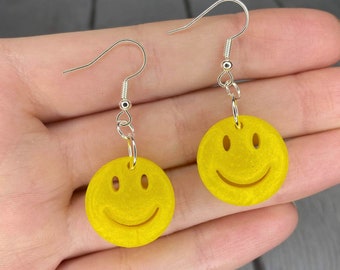 Yellow Smiley Face | Etsy