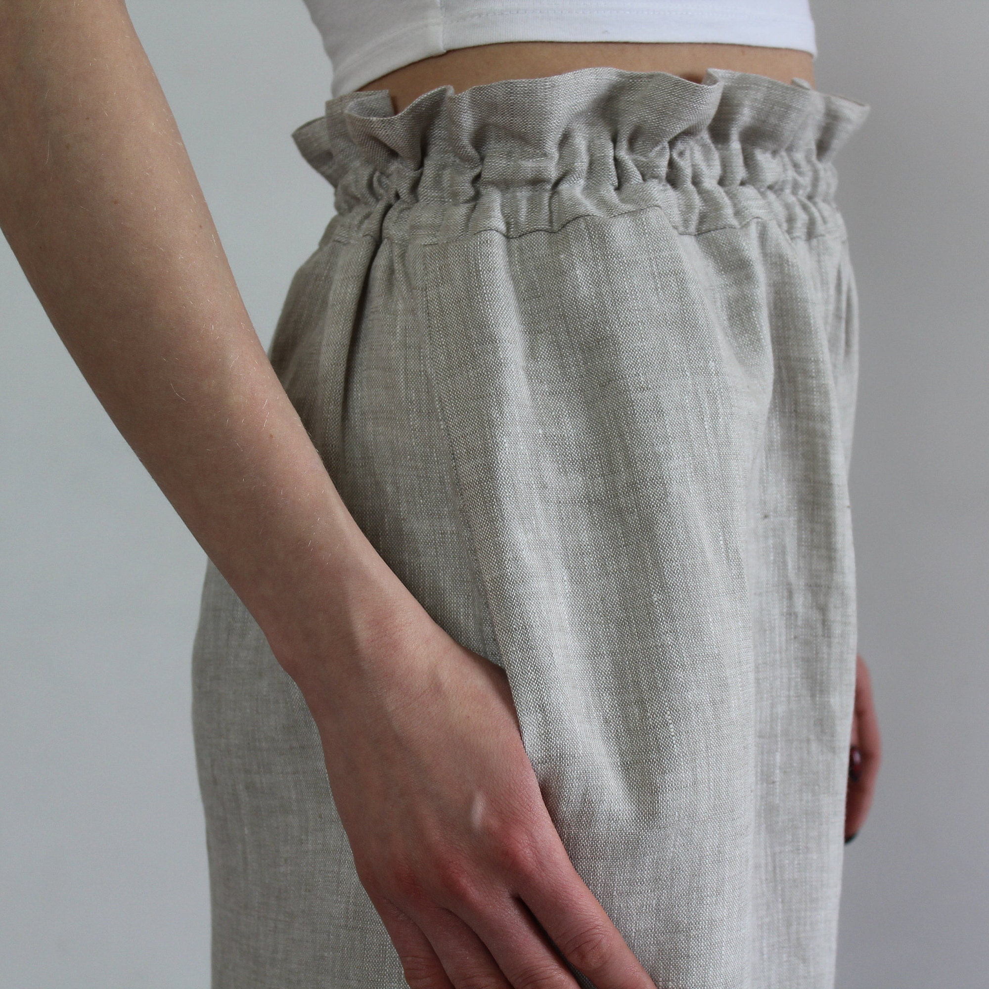 Made to Order Linen Pants/ Women Pants/ Linen Pants With Pockets ...