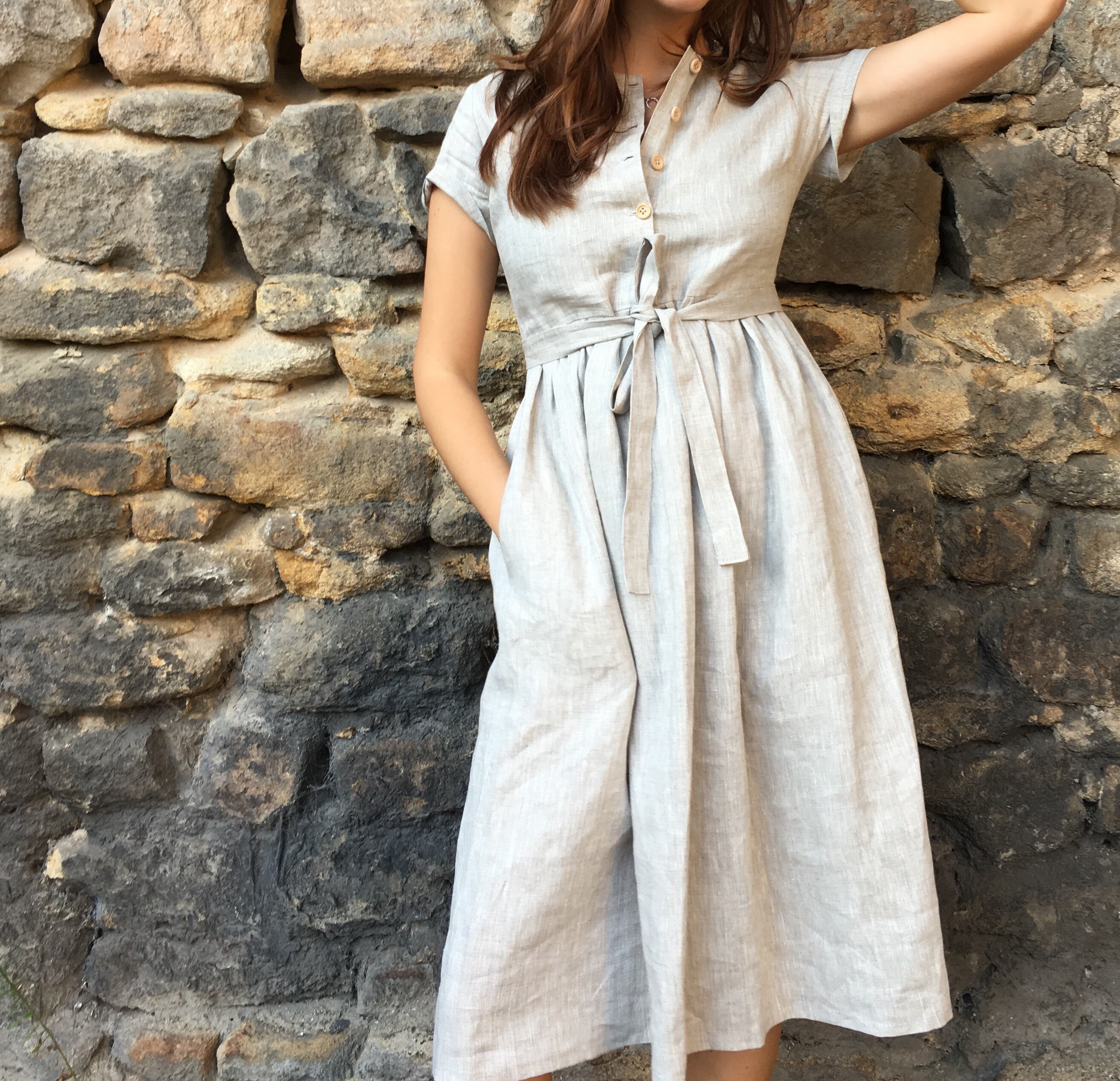 Made to Order Linen Dress/ Linen Women Dress / Linen Summer Dress, - Etsy