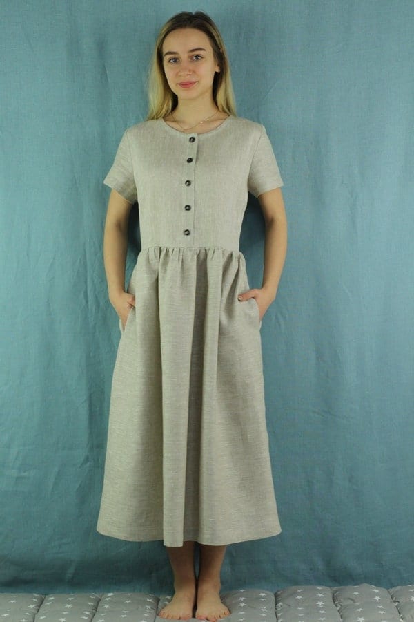 Made to Order Linen Dress/ Linen Women Dress / Linen Summer Dress - Etsy