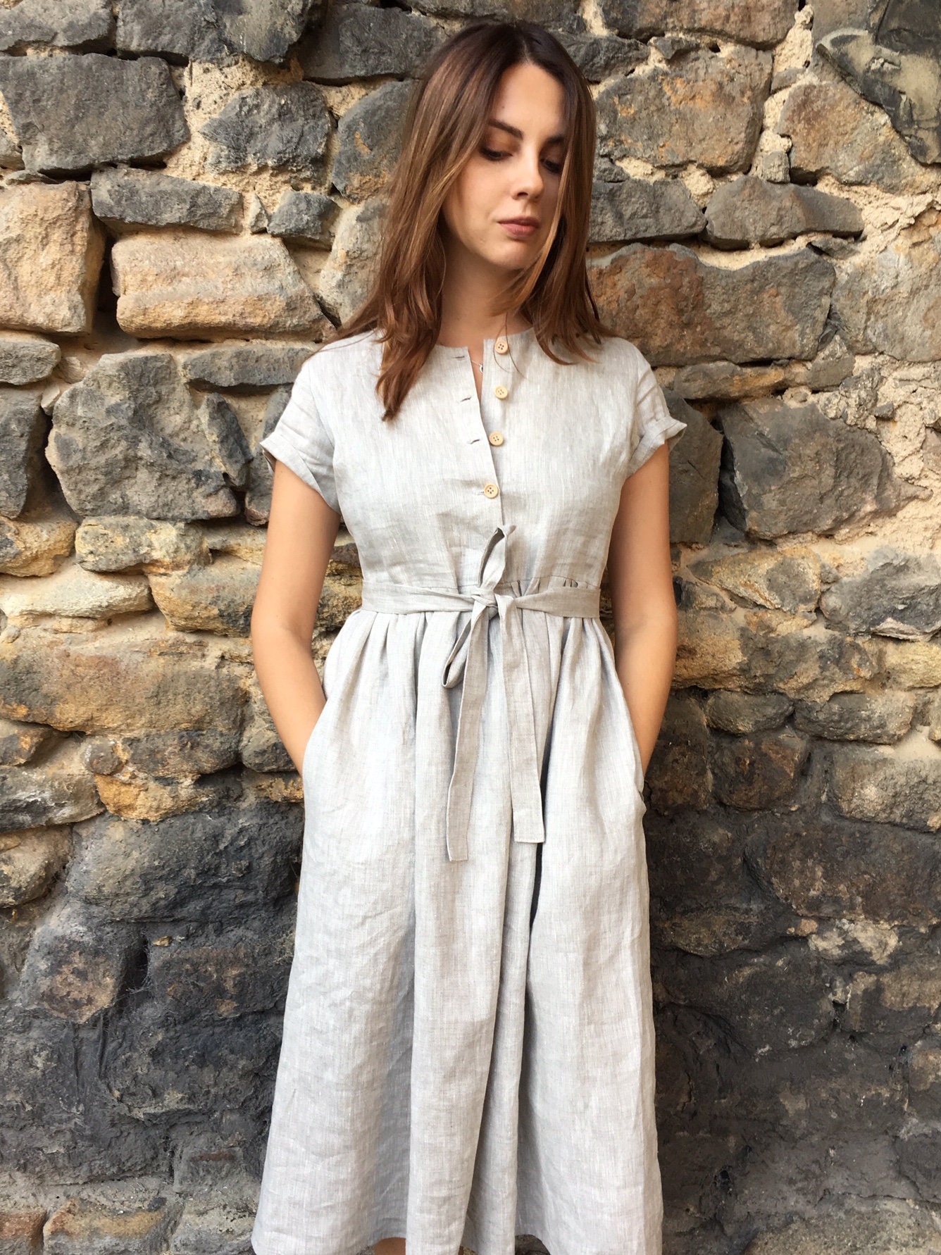 Made to Order Linen Dress/ Linen Women Dress / Linen Summer Dress, - Etsy