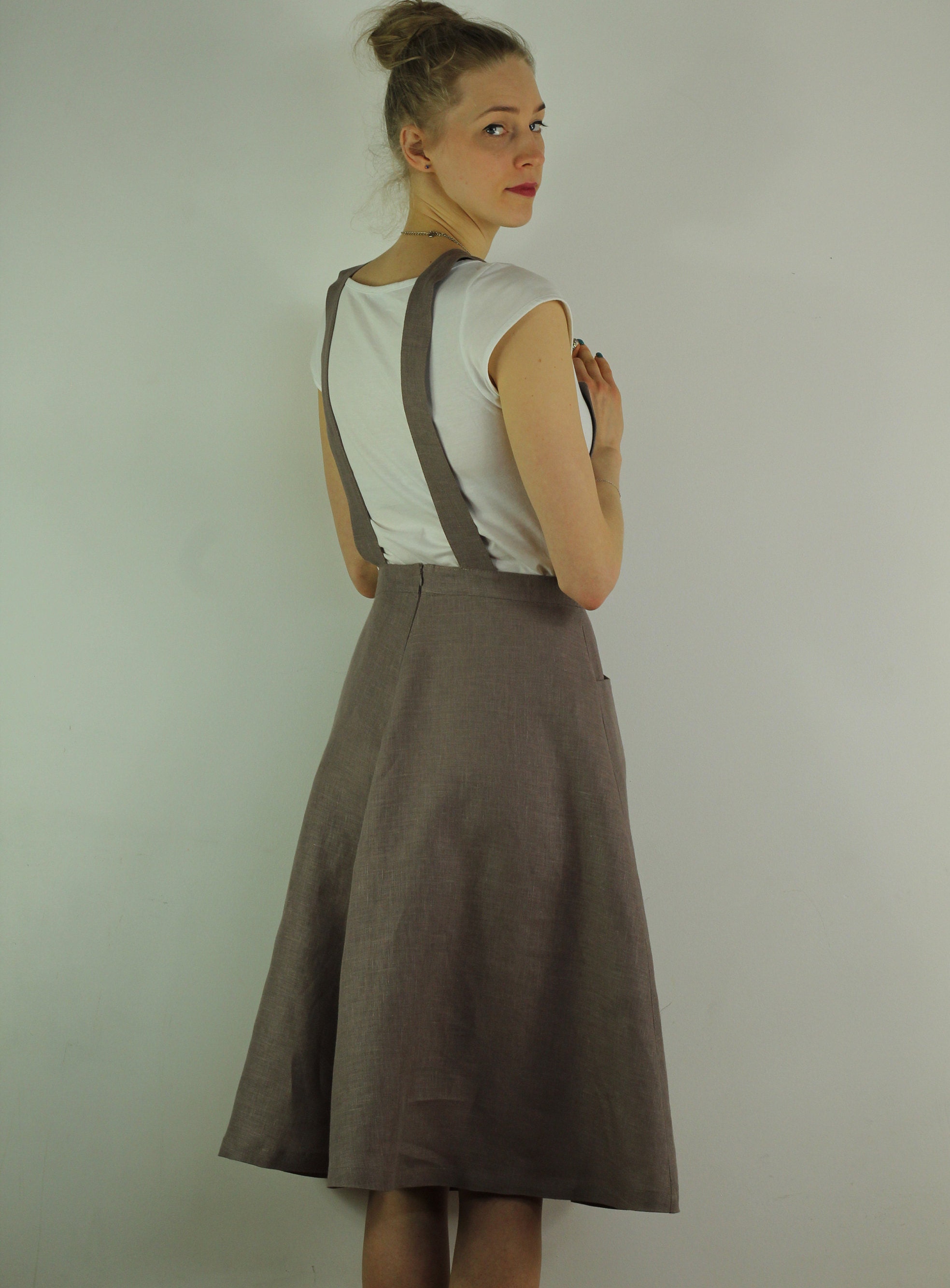 Made to Order Open Back Linen Dress/ Linen Women Dress/ Summer - Etsy