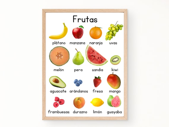 Abc Spanish Fruit