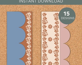 Classroom Bulletin Board Borders, Spanish Classroom Decor, Bulletin ...