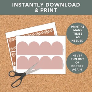 Neutral Classroom Bulletin Board Borders, Spanish Classroom Decor ...