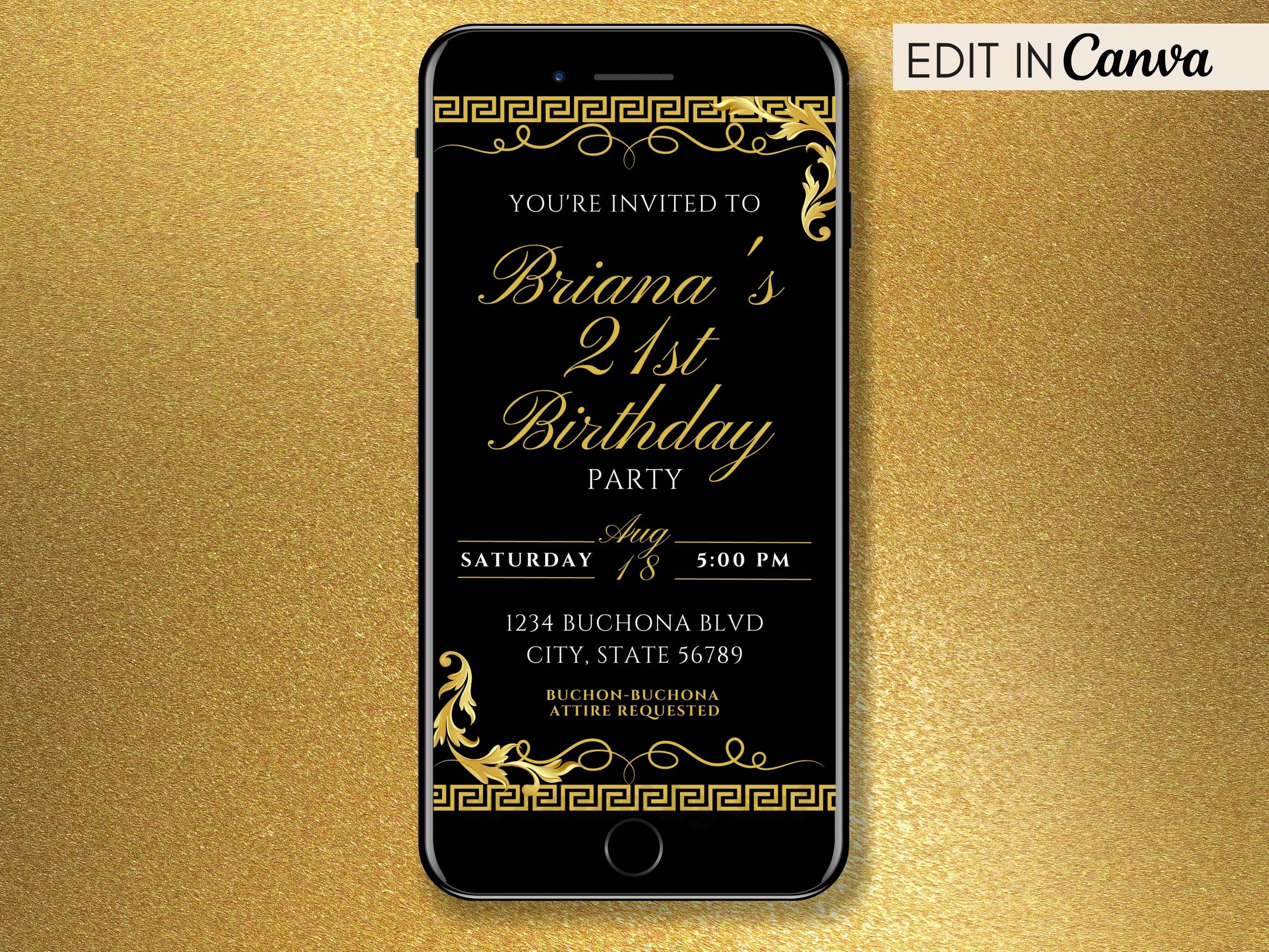 Buchona Birthday, Buchon Party Theme Invite, Belico Belica Party ...