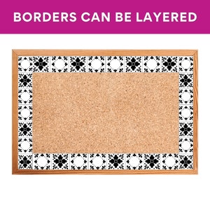 Classroom Bulletin Board Borders, Boho Classroom Decor, Printable ...