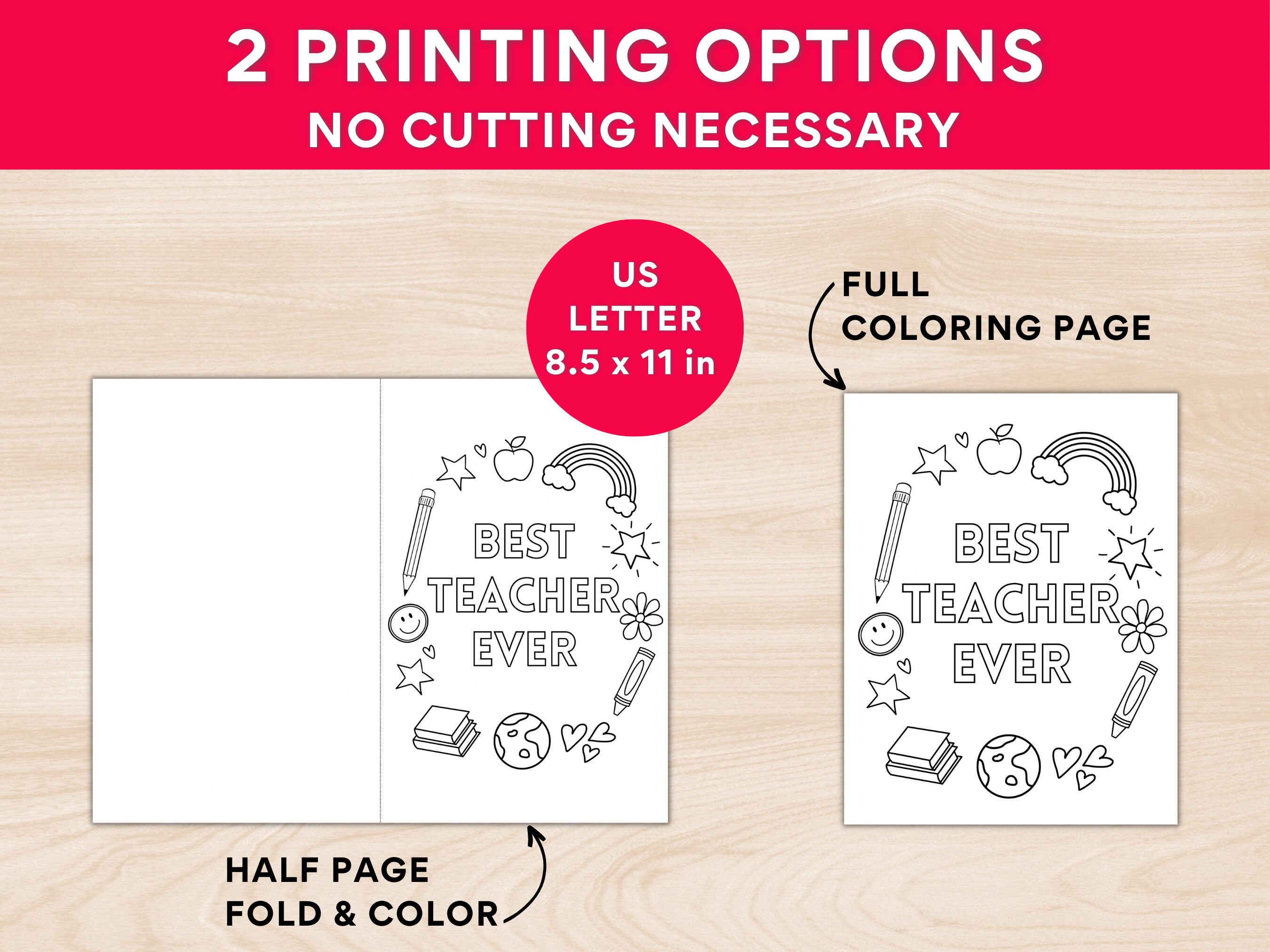 Instant Download End of Year Teacher Gift, Teacher Appreciation ...