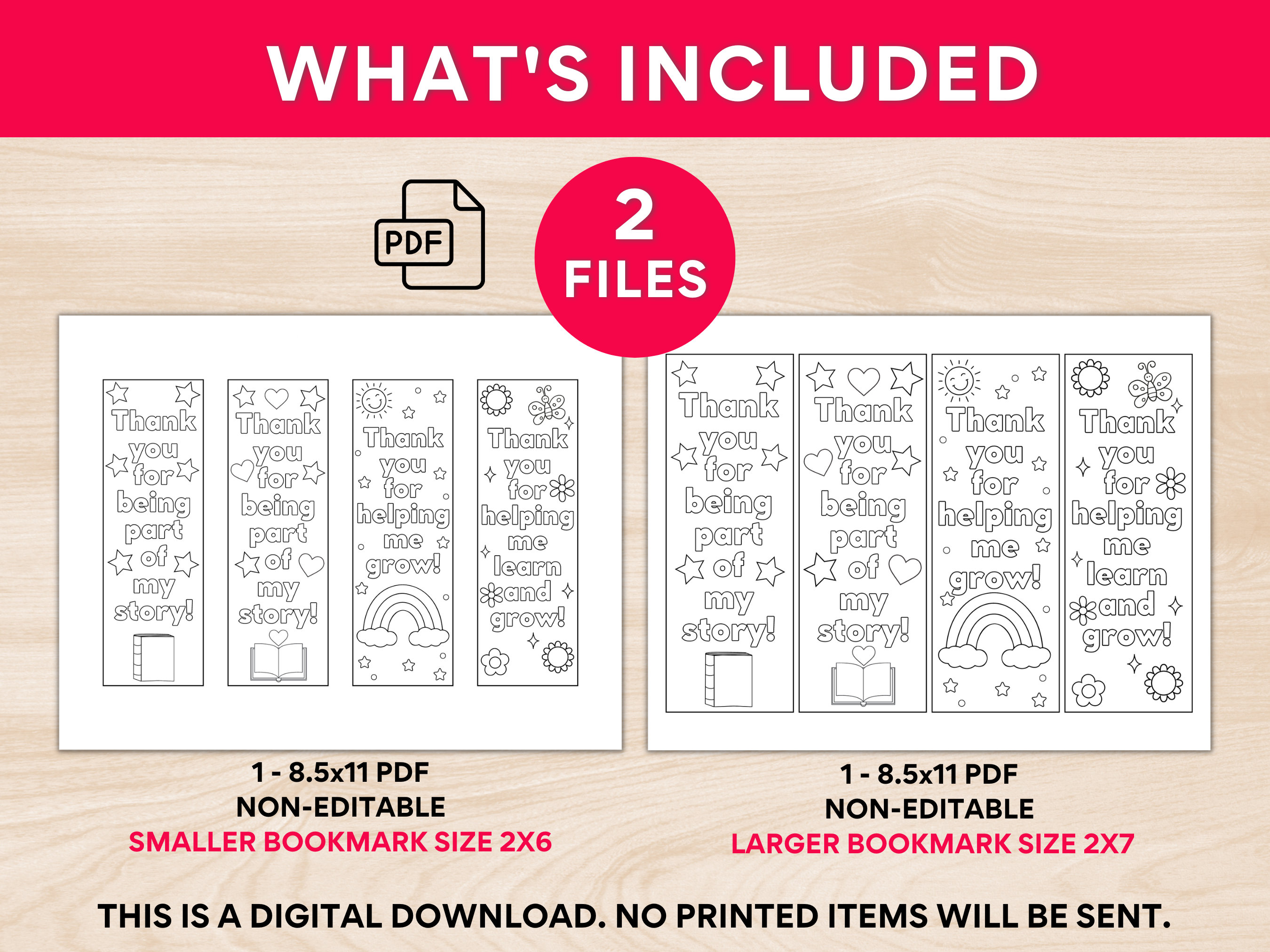 Printable Teacher Appreciation Gift, Teacher Thank You, End of the Year ...