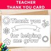 Printable Teacher Appreciation Gift, Teacher Thank You, End of the Year ...