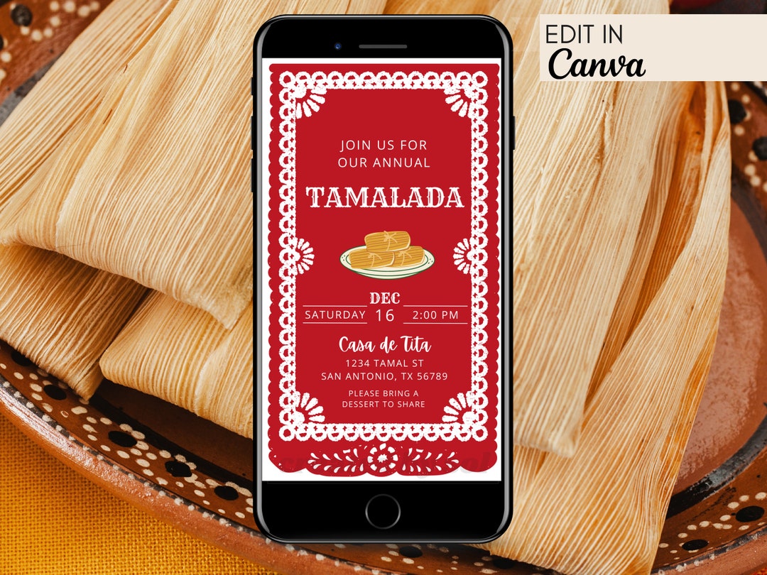 Tamalada Invite, Tamale Holiday Party, Tamale Season, Tamale Crew ...