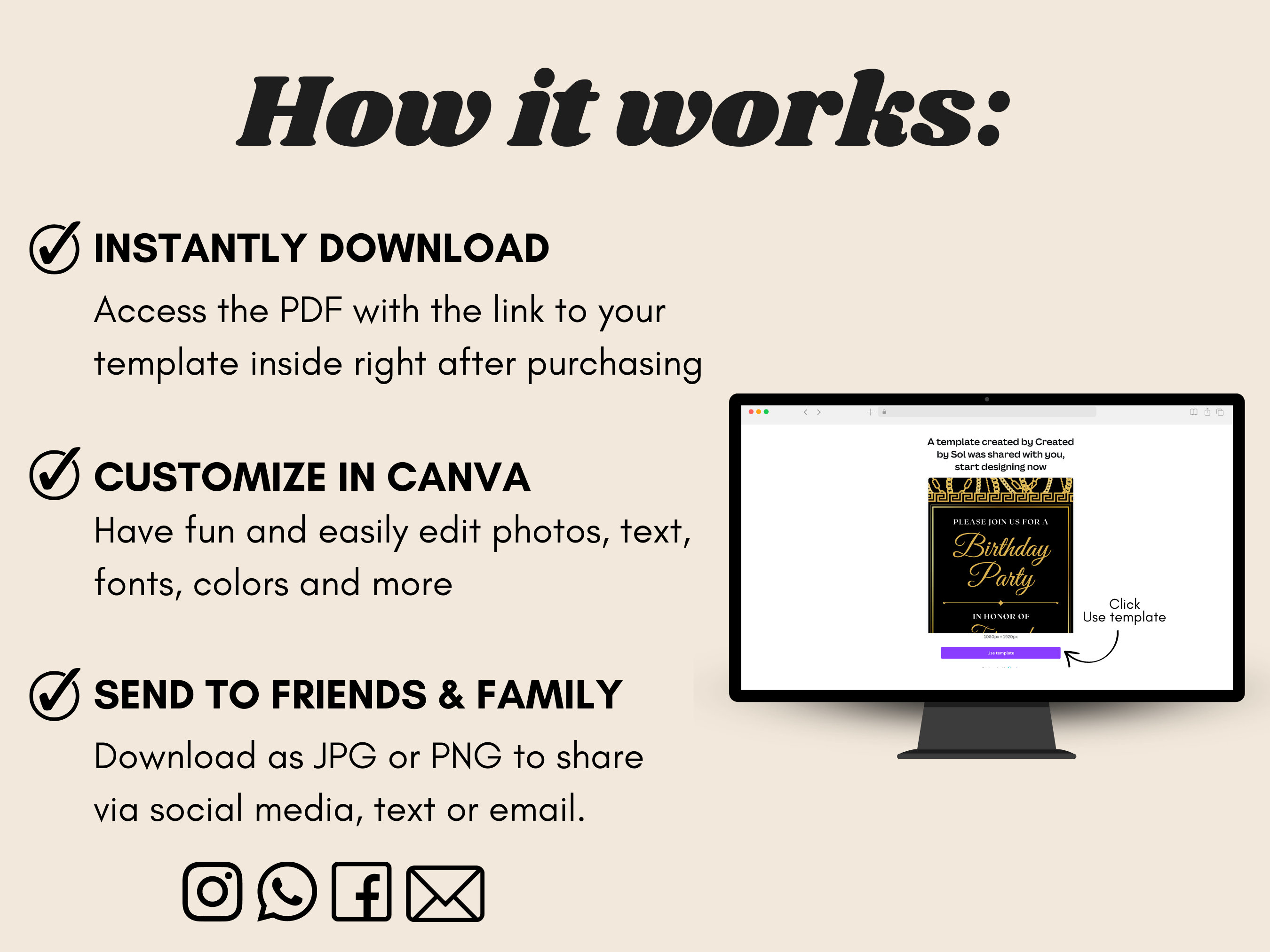 Buchon Birthday, Buchona Party Theme Invite, Belico Belica Party, Gold ...