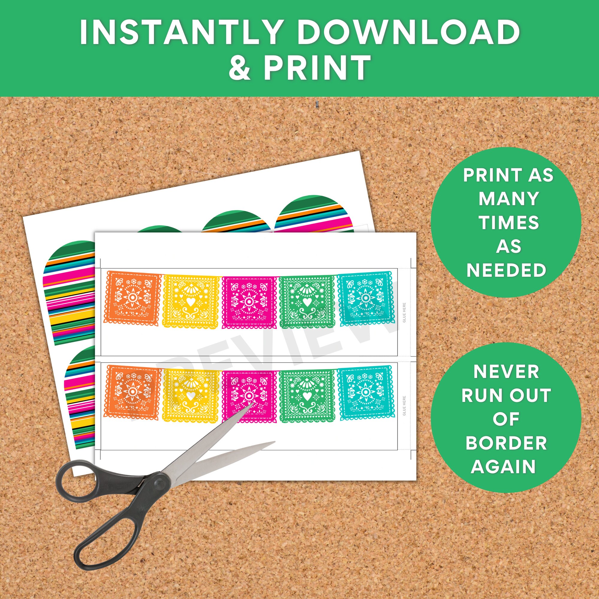 Classroom Bulletin Board Borders Spanish Classroom Decor - Etsy