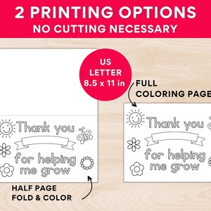 Printable Teacher Appreciation Gift, Teacher Thank You, End of the Year ...