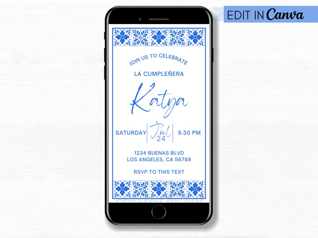 Fiesta Birthday Party Invitation, Mexican Theme Party, Fiesta Invite ...