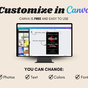 Hibachi Invitation, Dinner Party Invitation, Hibachi Night Invite ...