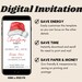 Spanish Christmas Party Invitation, Invitacion Digital Fiesta De Navidad, Bilingual Christmas ...
