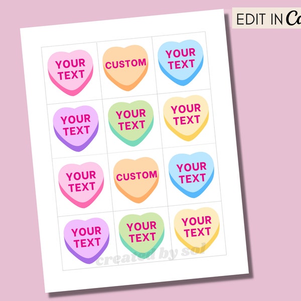 Conversation Heart - Etsy