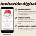Spanish Christmas Party Invitation, Invitacion Digital Fiesta De Navidad, Bilingual Christmas ...