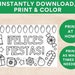 Spanish Holiday Teacher Coloring Card Printable, Teacher Christmas Card ...