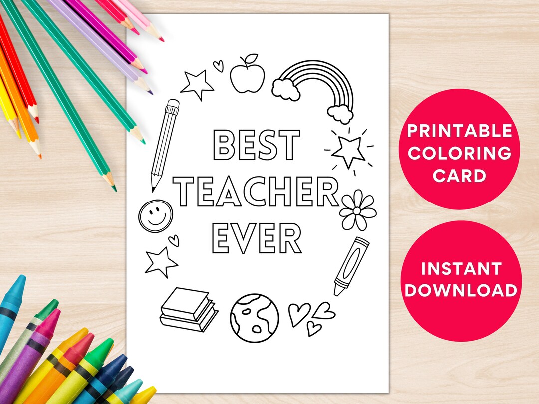 Instant Download End of Year Teacher Gift, Teacher Appreciation ...