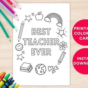 Instant Download End of Year Teacher Gift, Teacher Appreciation ...