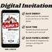 Rebelde Birthday Party Invitation, RBD Tie Party Invite, Invitación De ...