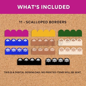 Classroom Bulletin Board Borders, Boho Classroom Decor, Printable ...