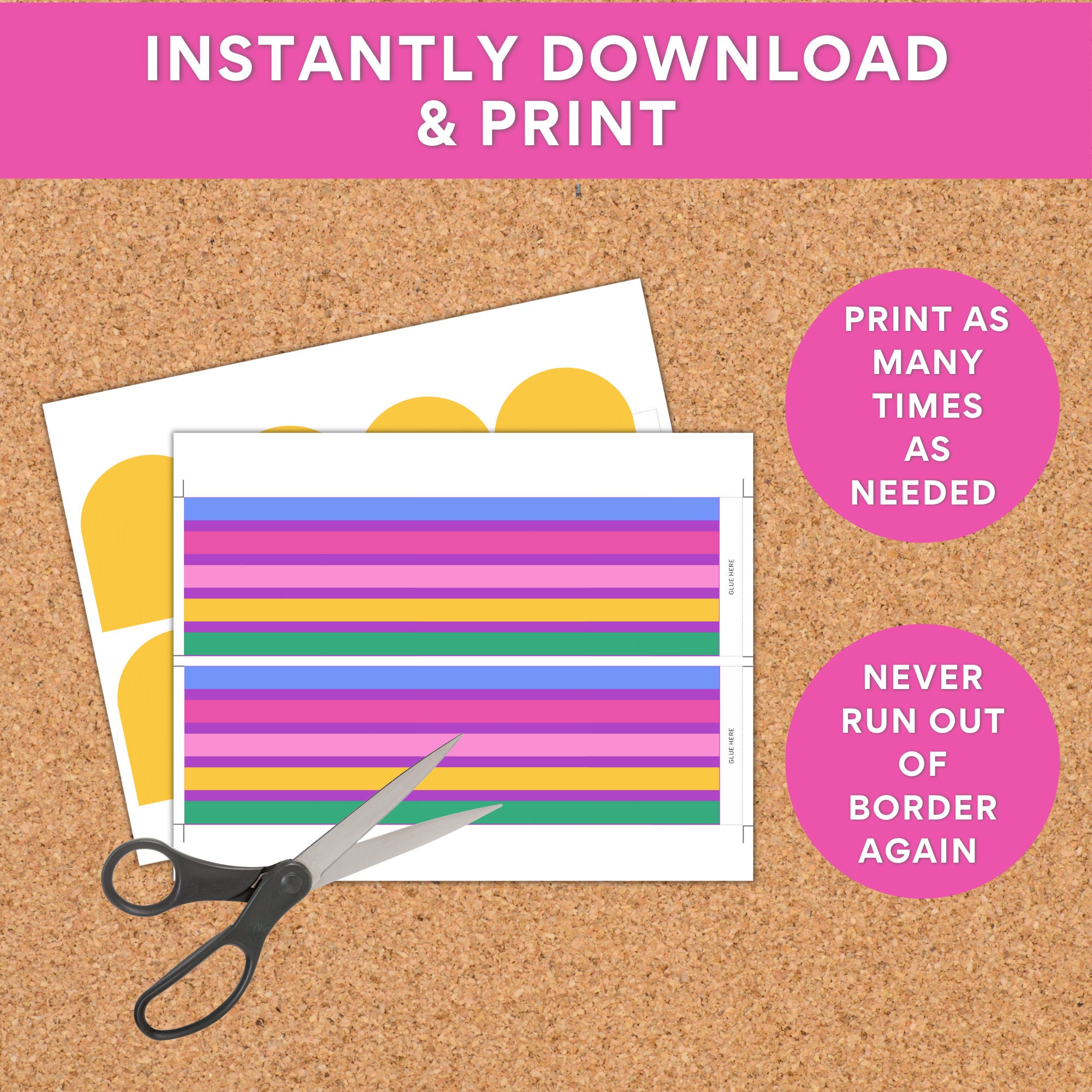 Classroom Bulletin Board Borders Spanish Classroom Decor - Etsy