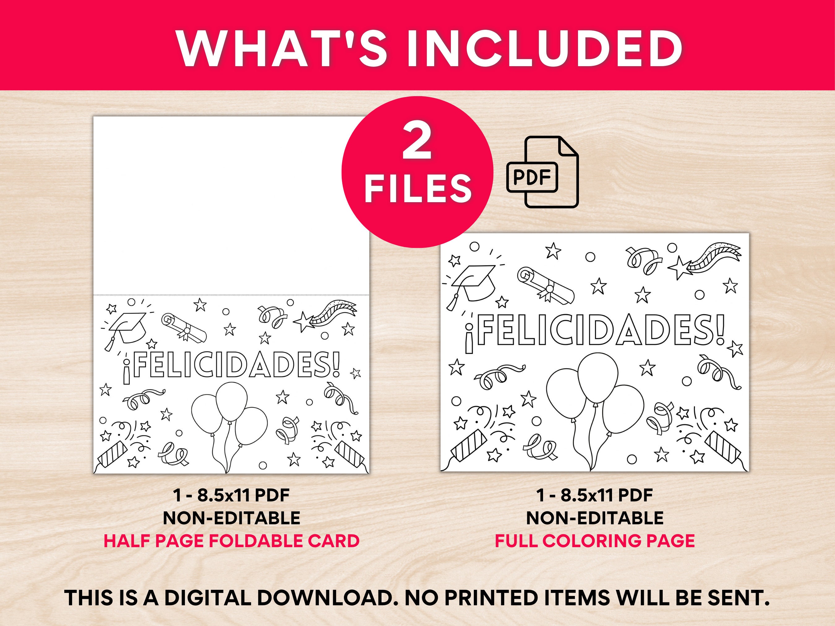 Printable Graduation Coloring Card, Congratulations Graduation ...