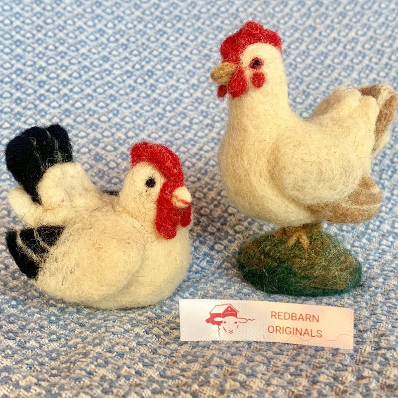 Felt Chicken - Etsy