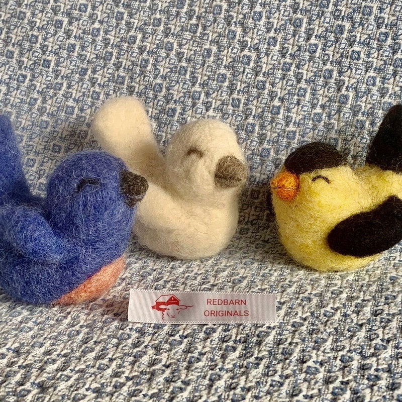 Needle Felted Bird - Etsy
