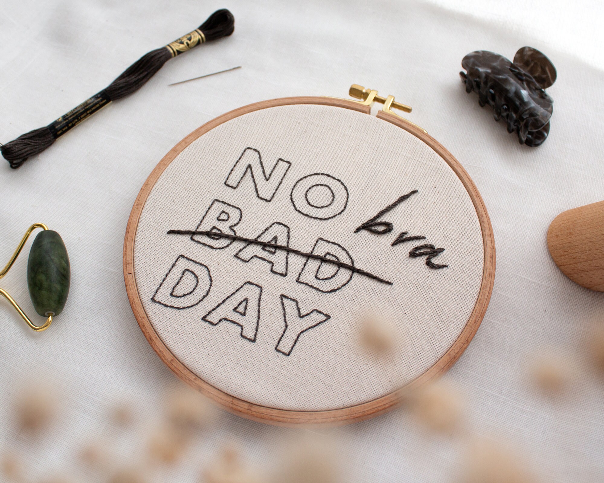 No Bad Day Quote HAND EMBROIDERY PATTERN Sassy Embroidery - Etsy