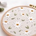 Daisy Hand Embroidery Pattern • Flower Design With Instructions and ...