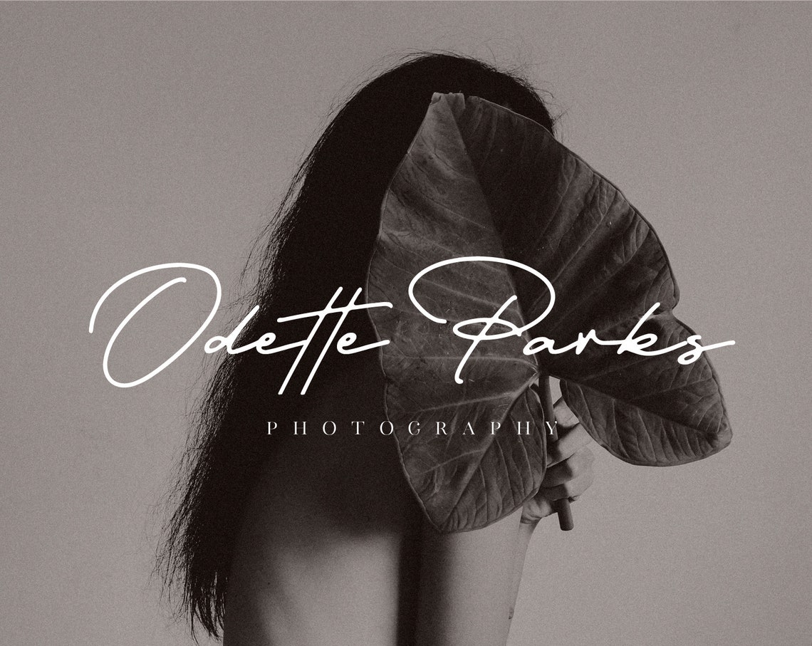 Watermark Logo Photography Logo Signature Logo Handwritten - Etsy