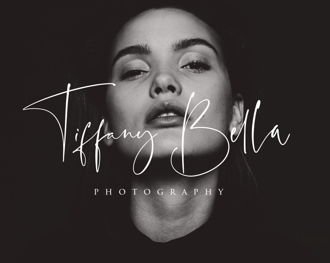 Logo en filigrane logo de photographie logo de signature - Etsy France