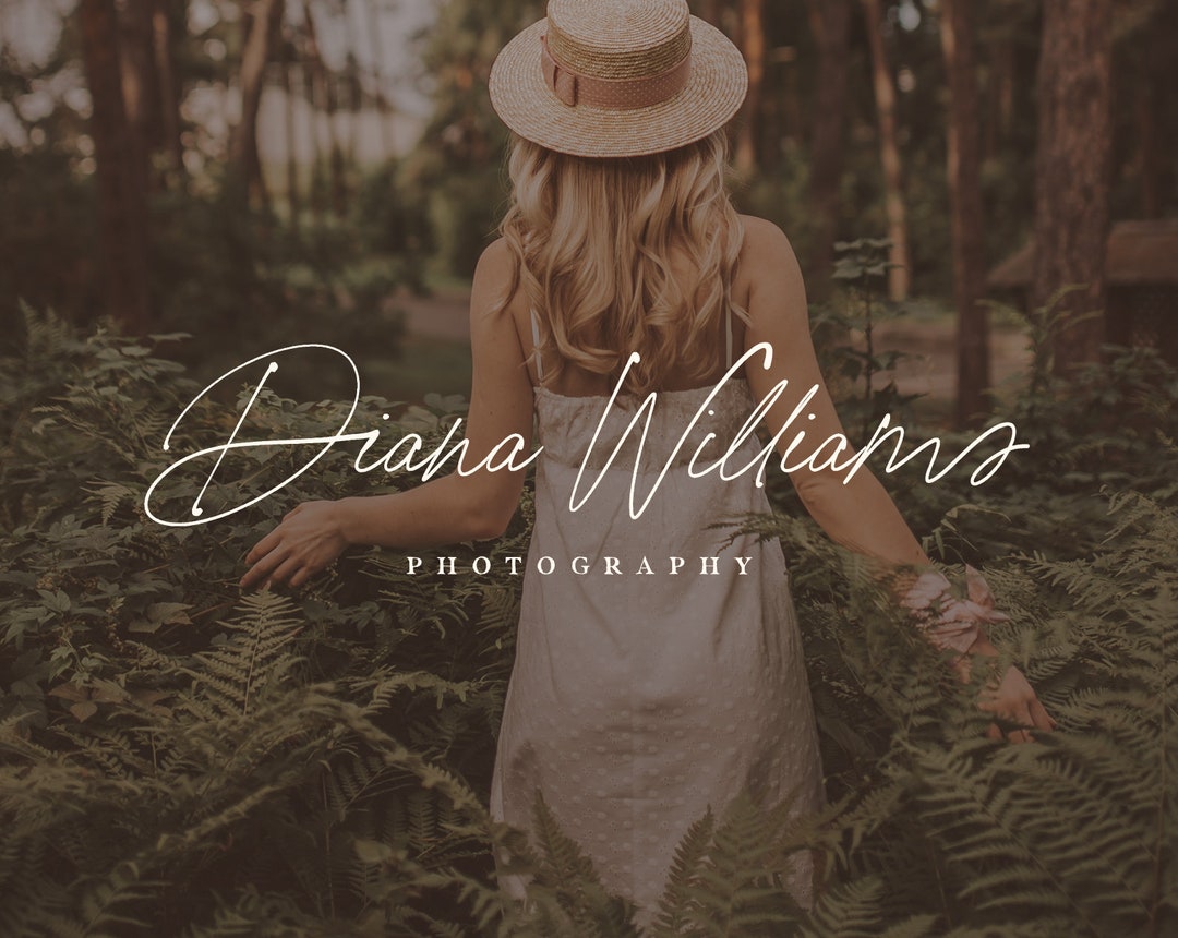 Watermark Logo, Photography Logo, Signature Logo, Handwritten Logo ...