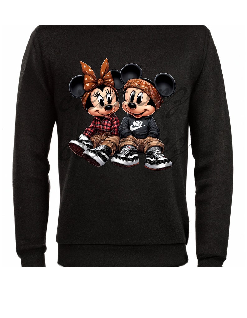 Chicano Mickey and Minnie - Etsy