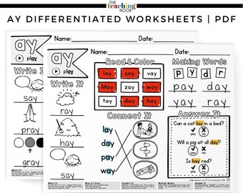 Phonograms Kit 1: a Sounds A Ae Ey Ay a With Silent E - Etsy
