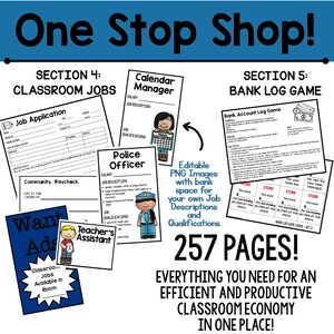 Classroom Economy Super Bundle | Printable PDF | Customizable | an ...