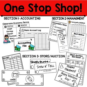 Classroom Economy Super Bundle | Printable PDF | Customizable | an ...
