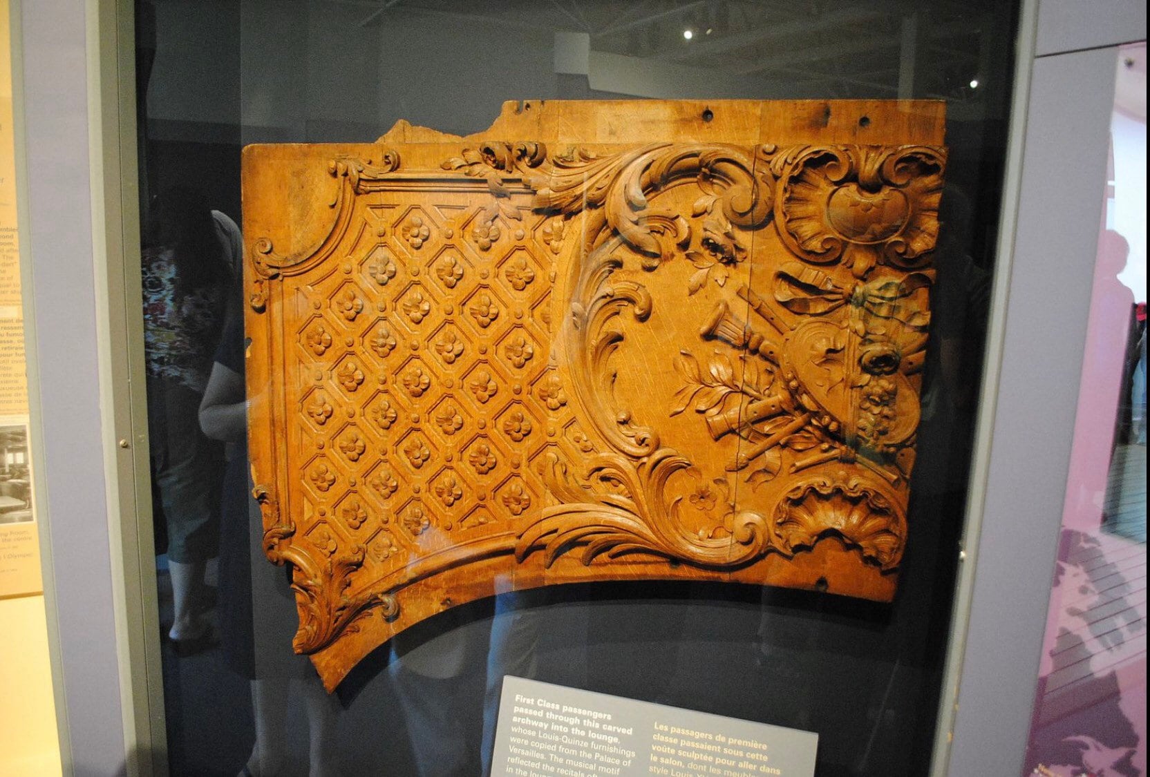 RMS Titanic Lounge Panel Fragment Replica - Etsy