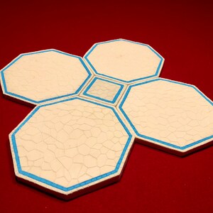 RMS Titanic/olympic Full Size Pool Tile Replica Set of 4 With Center ...