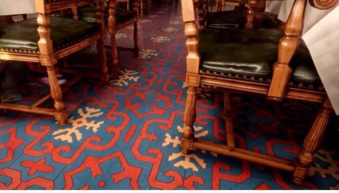 RMS Titanic/olympic First Class Dining Room 11 Ceramic Floor Tile ...